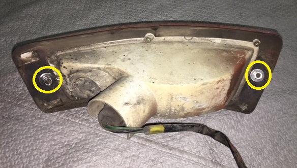 Front Turn Signal Lens Housing Hardware Stainless 240Z 260Z | Z Car Depot Inc