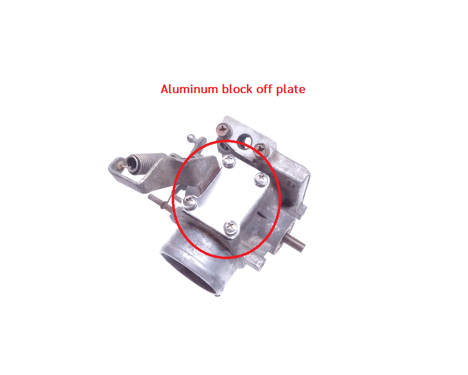 Throttle Body Coolant Block Off Delete Plate 280Z 280ZX | Z Car Depot Inc