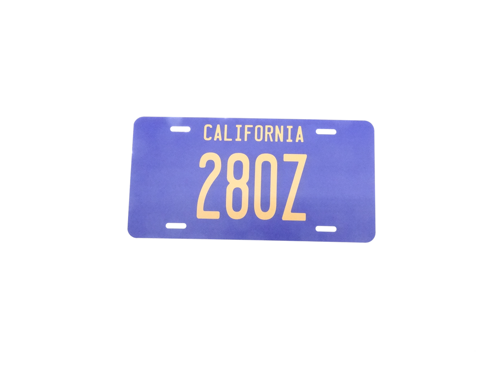 Custom License Plate Tag 240Z 260Z 280Z 510 | Z Car Depot Inc
