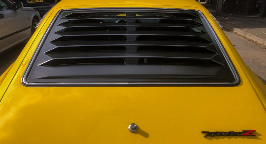 Rear Window Glass Louvers Hatch 240Z 260Z 280Z | Z Car Depot Inc