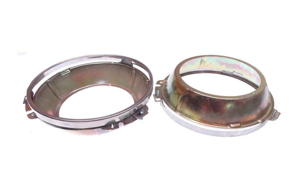 Headlight Bracket Bucket Mount Set with Trim Ring 240Z 260Z 280Z | Z ...