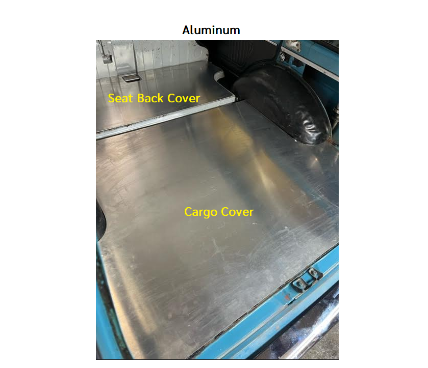 Cargo Area Cover Floor Aluminum Steel 510 Wagon | Z Car Depot Inc
