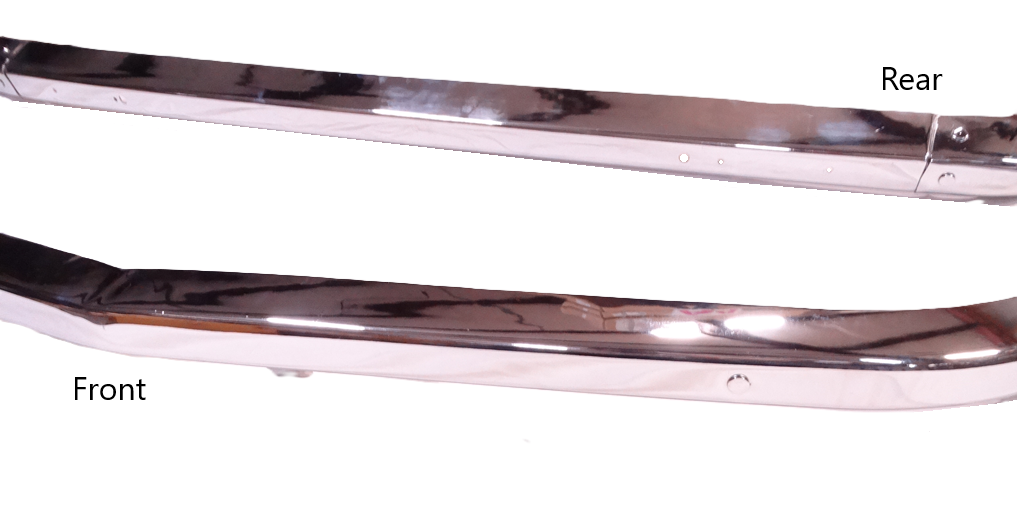 Front and Rear Chrome Bumper 240Z 70-72 | Z Car Depot Inc