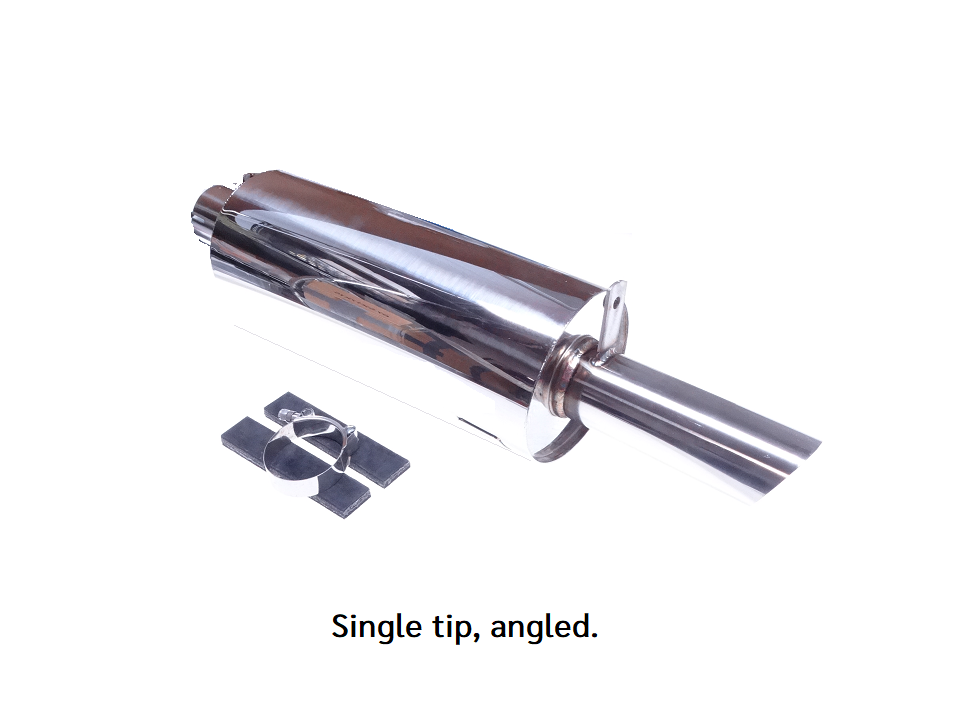 Zstory Classic Rear Muffler Stainless 240Z 260Z 280Z | Z Car Depot Inc