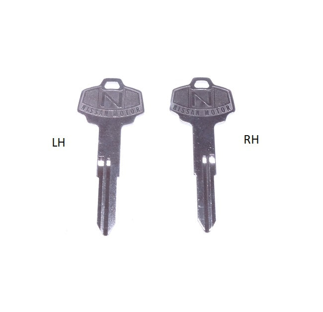 Key Blank Ignition Door OEM 240Z 260Z 280Z 280ZX 510 | Z Car Depot Inc