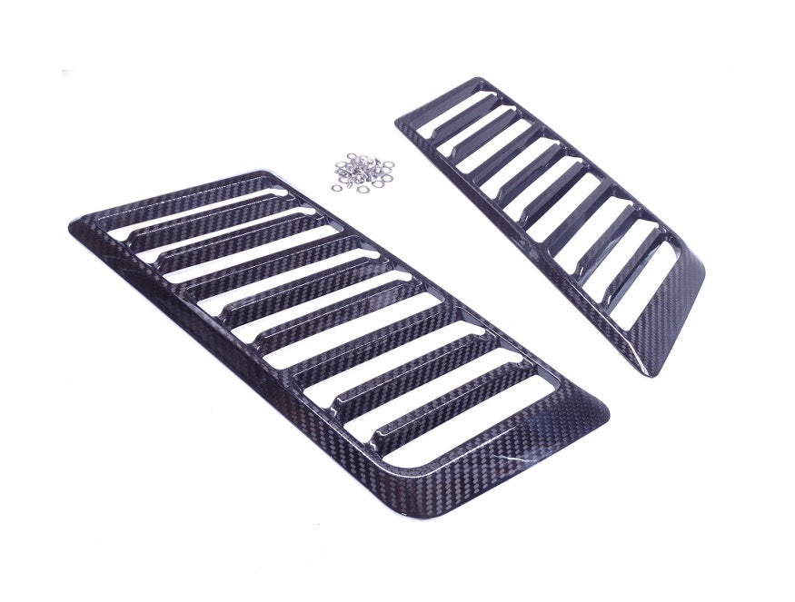 Hood Vent Set Carbon Fiber 280Z 75-78 | Z Car Depot Inc
