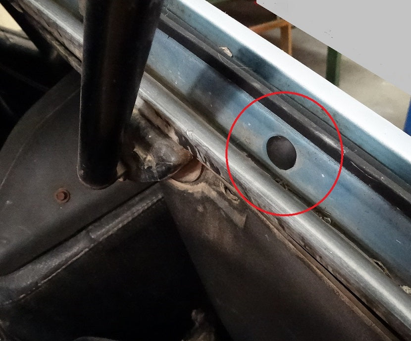 Rubber Plug Hatch Jamb OEM 240Z 260Z 280Z | Z Car Depot Inc