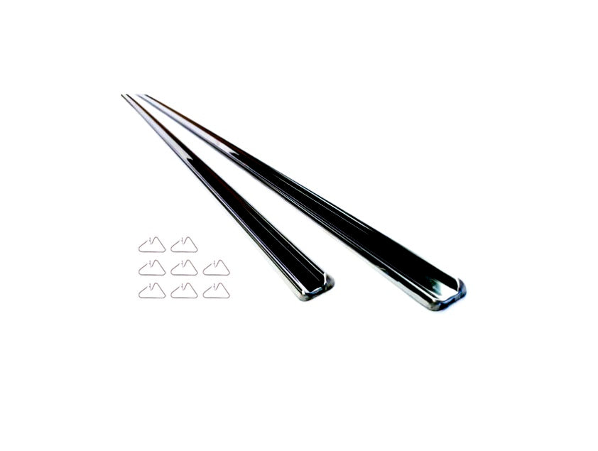 Rocker Chrome Side Trim Moulding Set 510 | Z Car Depot Inc