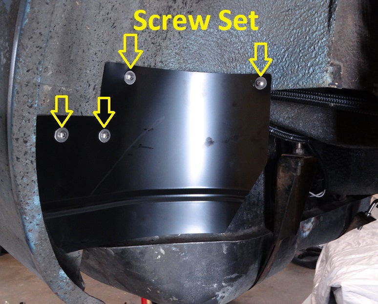 Inner Fender Wheel Well Sheet Metal Shield Rear 240Z 260Z 280Z 70-76 ...