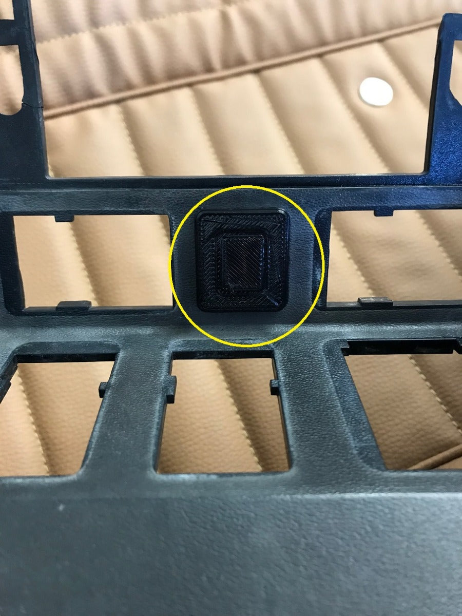 Console Switch Delete Plate Plug 240Z 260Z 280Z | Z Car Depot Inc