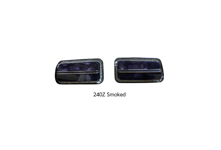 Tail Light Assembly Clear or Tinted Set Pair 240Z 70-73 | Z Car Depot Inc
