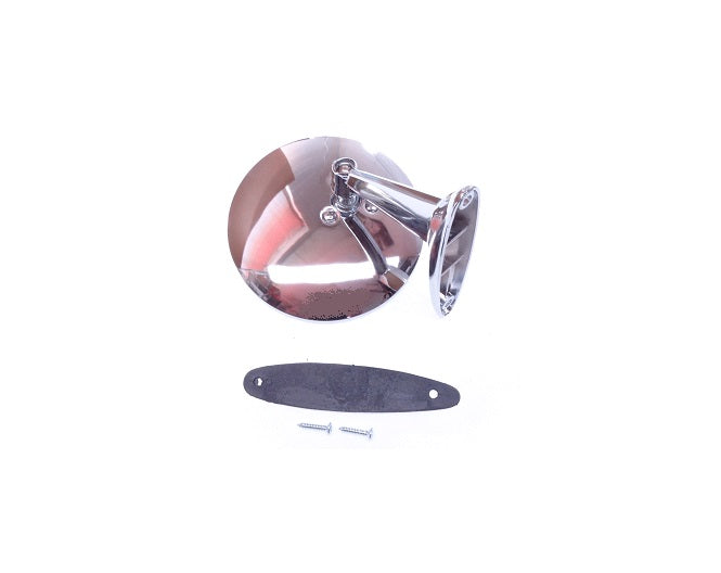 Mirror Exterior Chrome Round Right Left 240Z 260Z 280Z 280ZX | Z Car ...