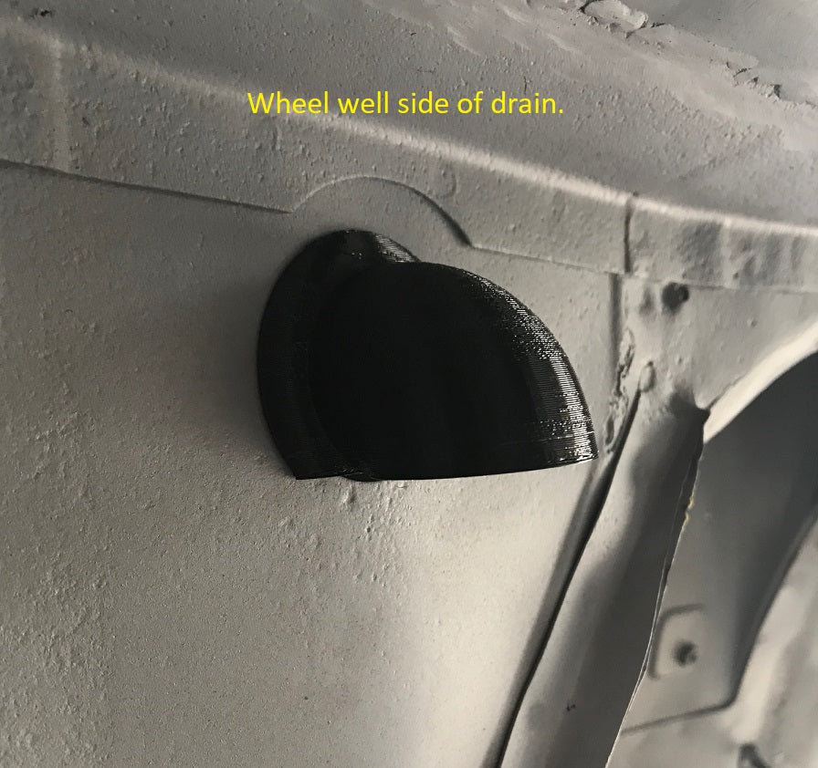 Wiper Cowl Panel Drain Tube Hose 510 | Z Car Depot Inc