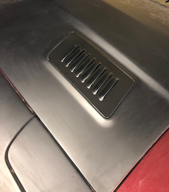 Hood Vent Set Black Aluminum 280Z | Z Car Depot Inc