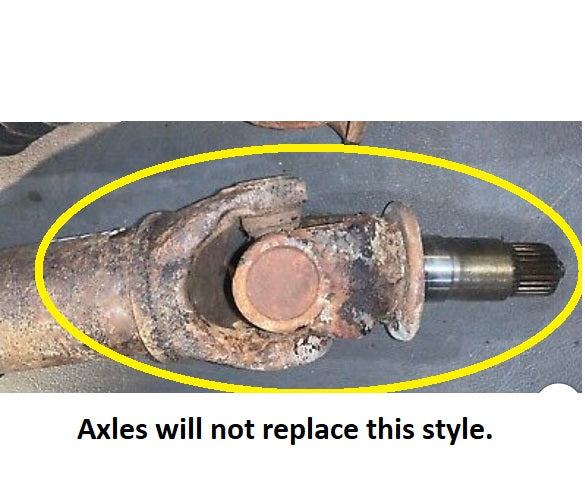 CV Rear Axle Replacement Set 240Z | Z Car Depot Inc