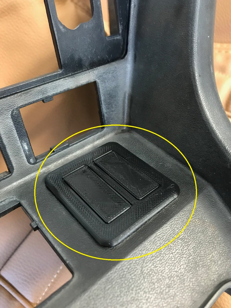 Console Switch Delete Plate Plug 240Z 260Z 280Z | Z Car Depot Inc