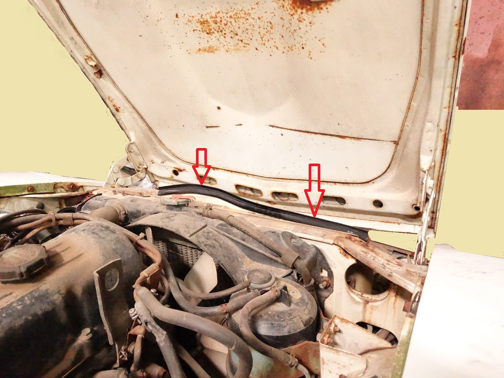 Hood To Radiator Support Rubber Seal 260Z 280Z | Z Car Depot Inc